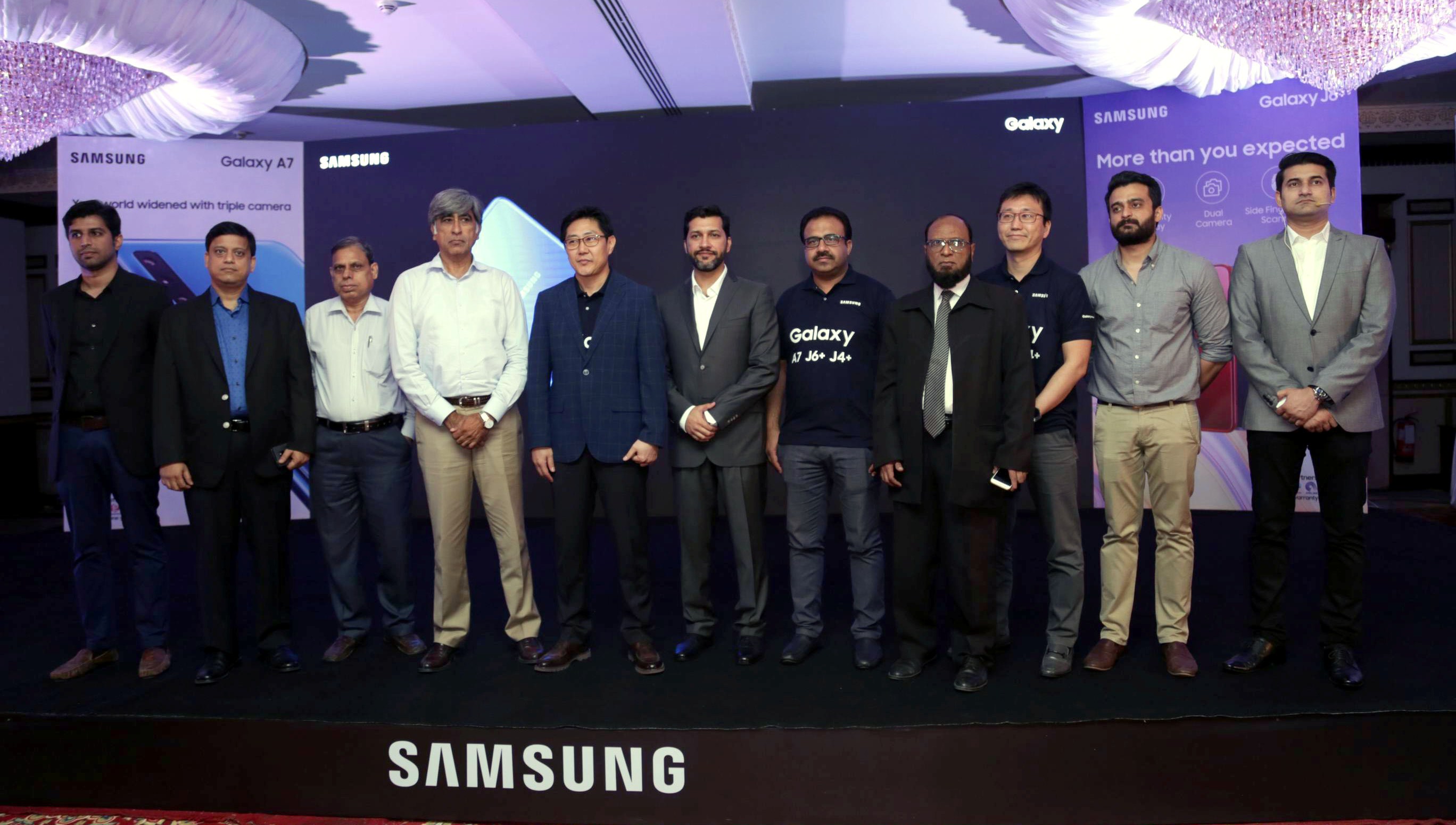 Samsung launches Galaxy A7 ‘Triple Camera Phone’ & J4+, J6+ Series ...