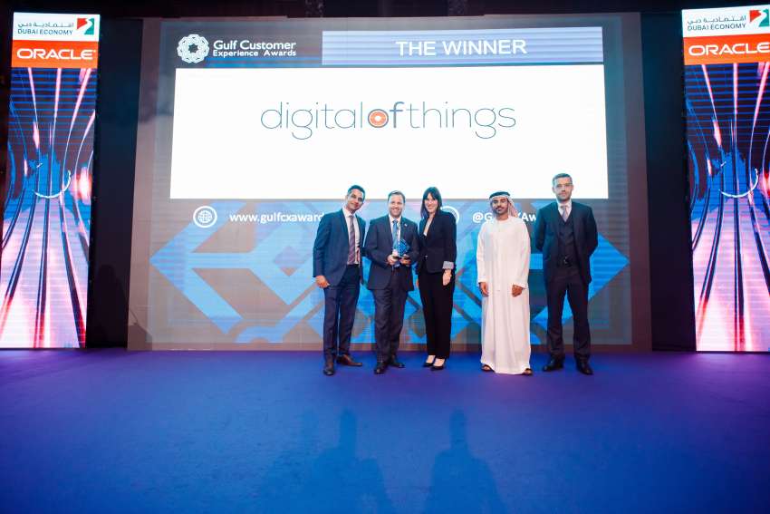 Digital of Things makes a splash at the Gulf CX Awards - Biz Today