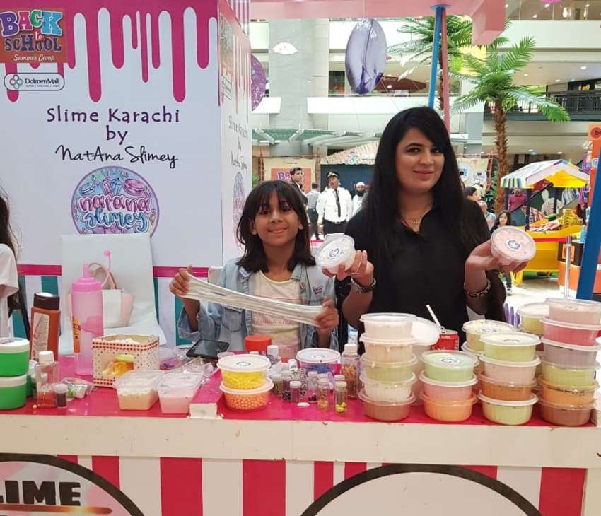 Sparkly Slime participates in "Back to School" Summer Camp at Dolmen ...