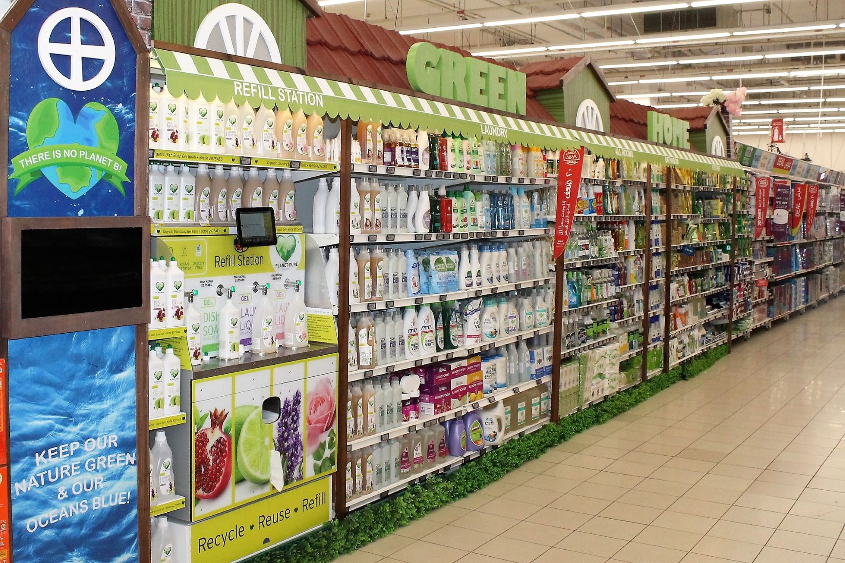 Carrefour introduces “Green Home” zero-waste detergent refill station ...