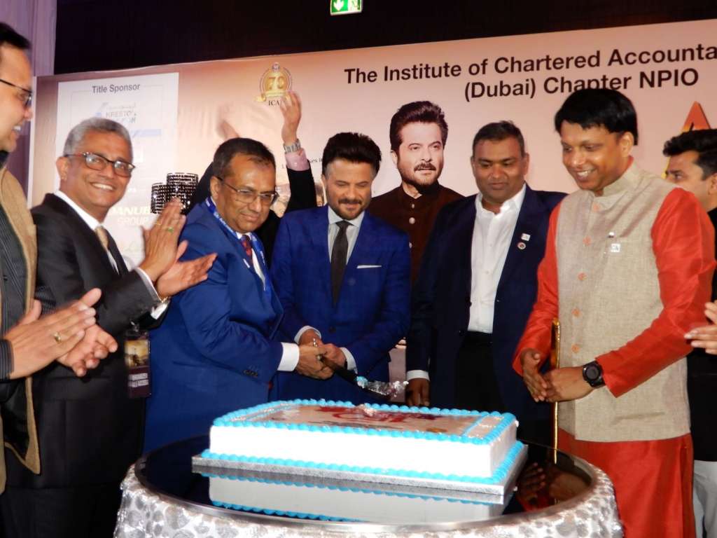 ICAI Dubai Chapter hosts an entertaining evening with Superstar Anil ...