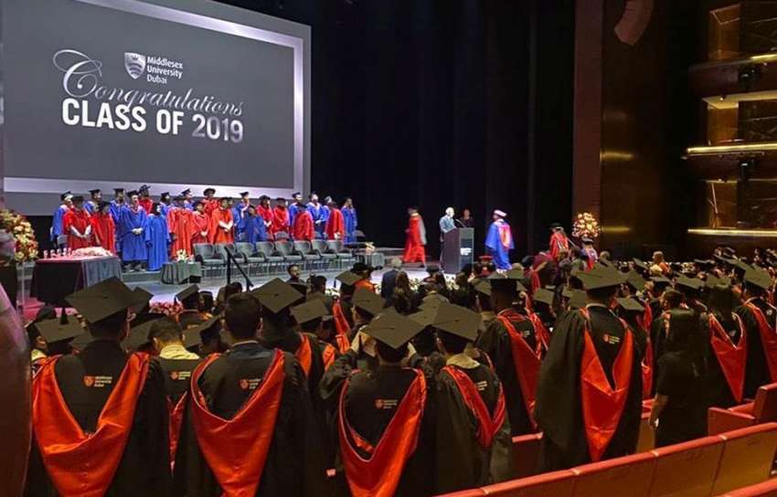 Middlesex University Dubai celebrates its 14th Annual Graduation ...
