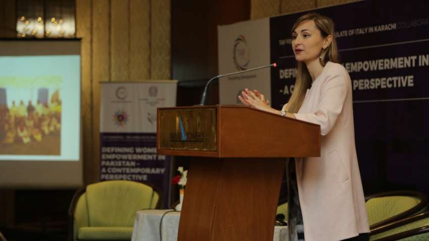 Consul General of Italy in Karachi, Ms. Anna Ruffino (3) - Biz Today