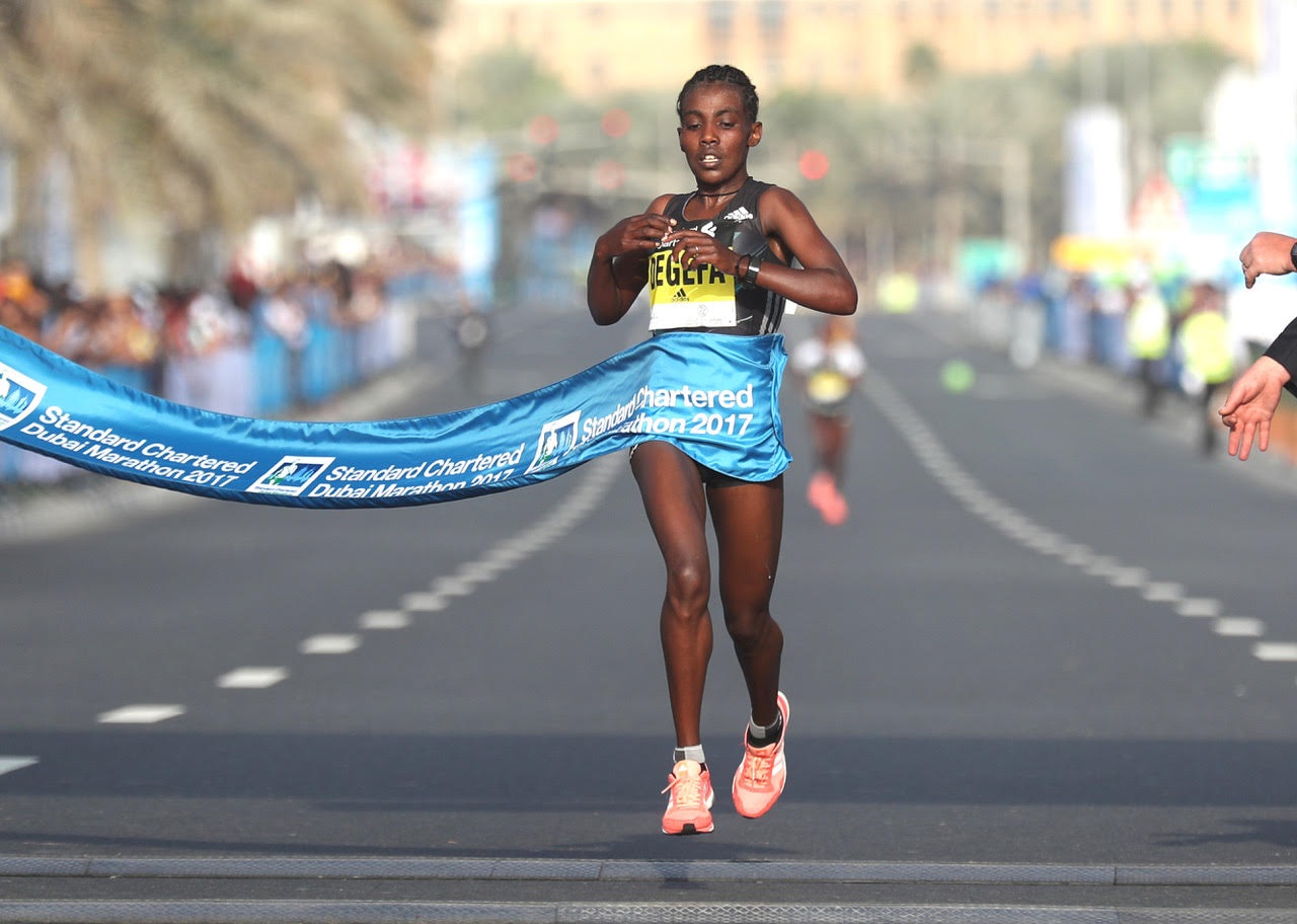 Degefa wins on her marathon debut in Dubai - Biz Today