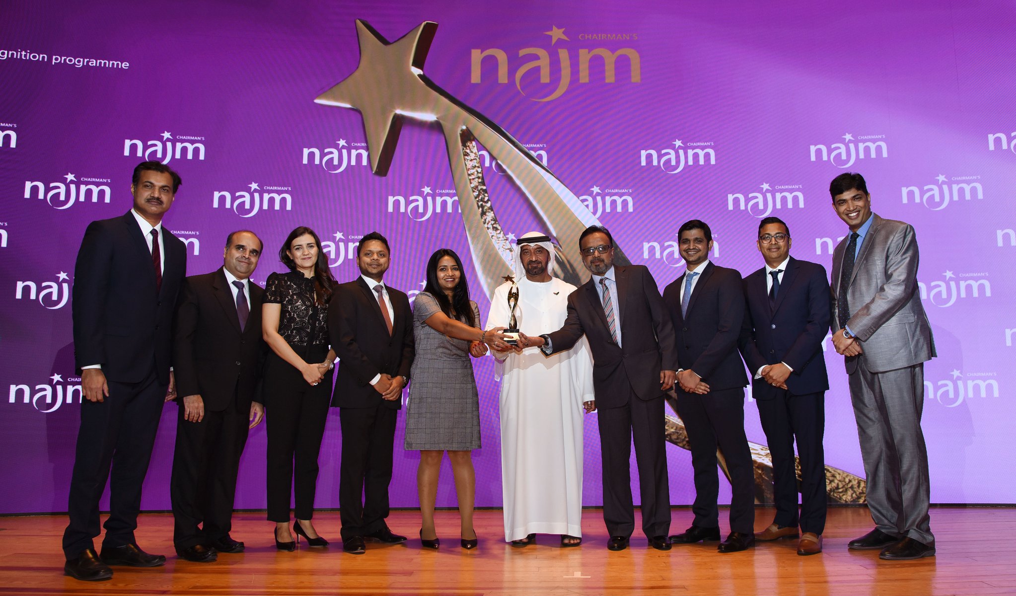 Emirates honours distinguished employees at the 12th annual Najm ...