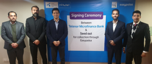 Easypaisa signs agreement with Seed Out - Biz Today