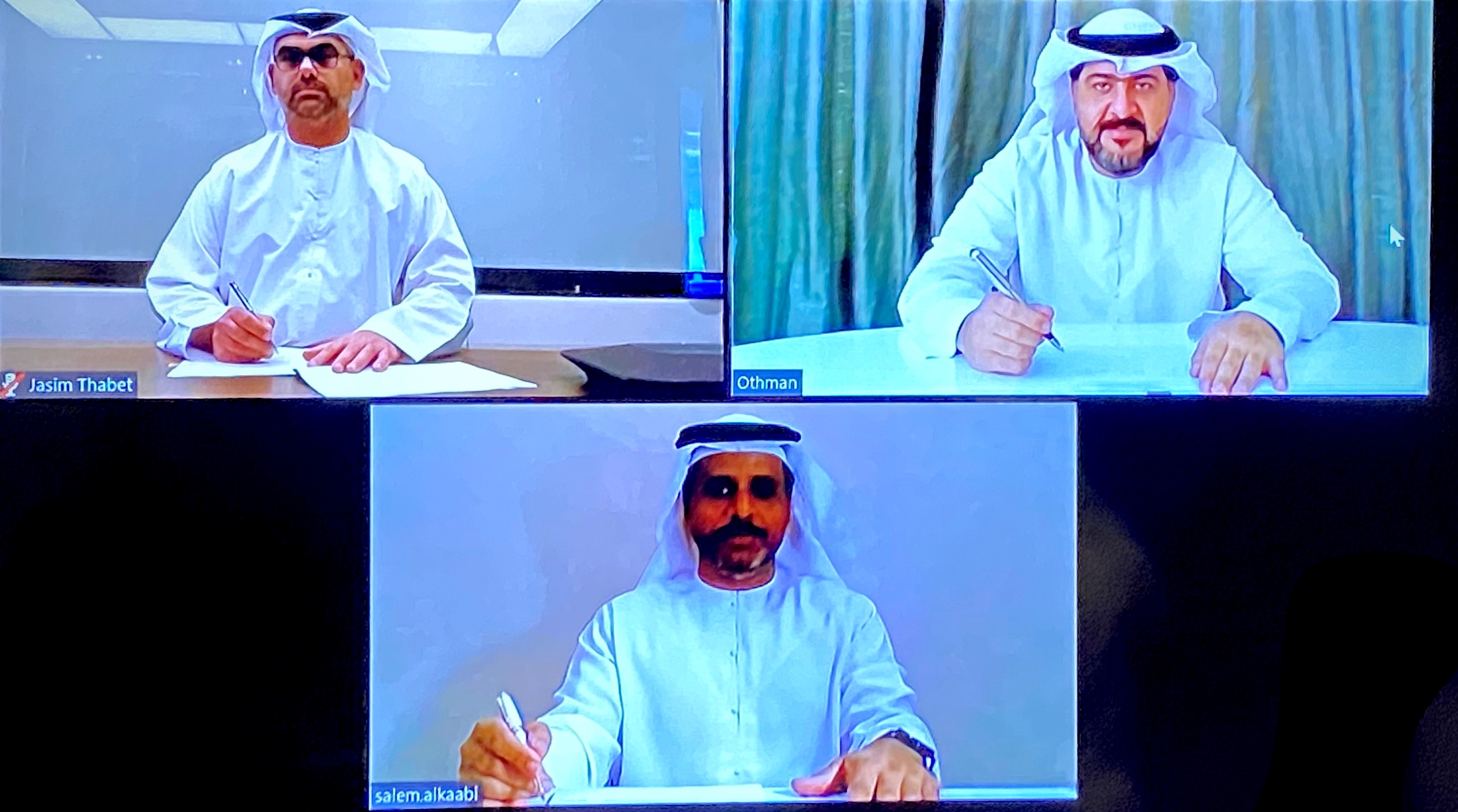 Virtual Signing Ceremony Photo Waste-to-Energy MoU 31 March 2020 - Biz ...