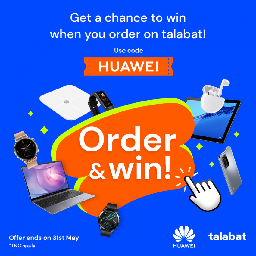 Huawei partners with leading food & grocery delivery app Talabat - Biz ...