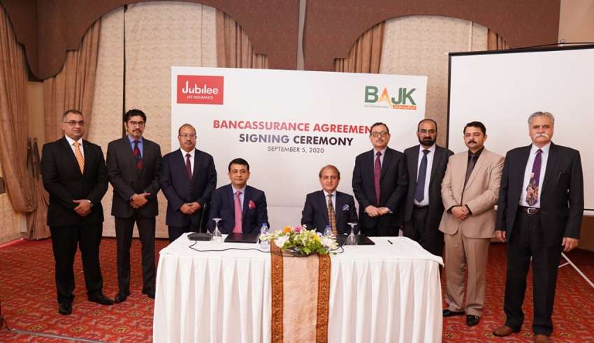 Bank of AJK signs agreement with Jubilee Life Insurance - Biz Today