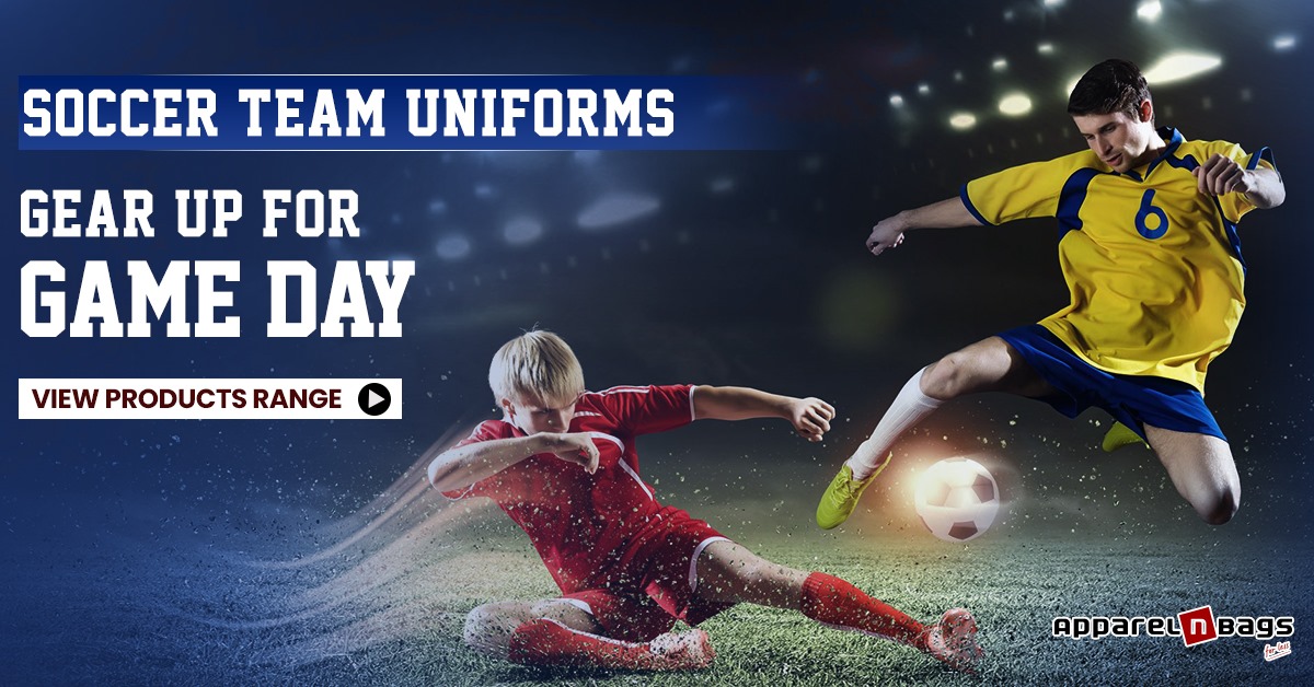 ApparelnBags introduces a new range of full-custom soccer team uniforms ...