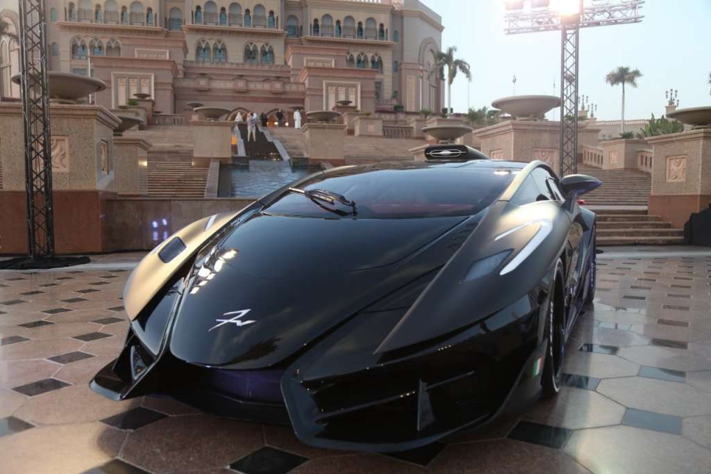 Italian luxury hypercar brand unveils automobile masterpiece in Abu ...