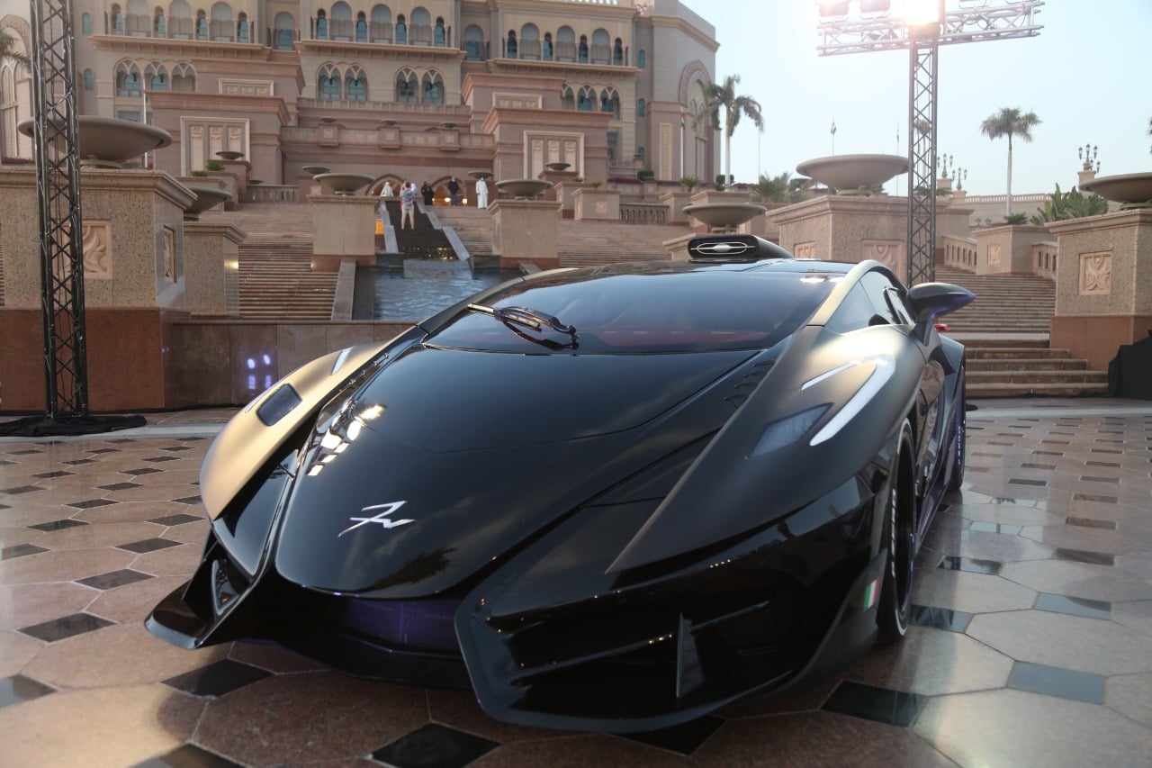 Italian luxury hypercar brand unveils automobile masterpiece in Abu ...