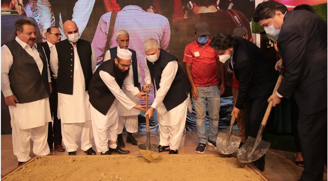 Chief Minister KPK performs Groundbreaking of CCI Pakistan production ...