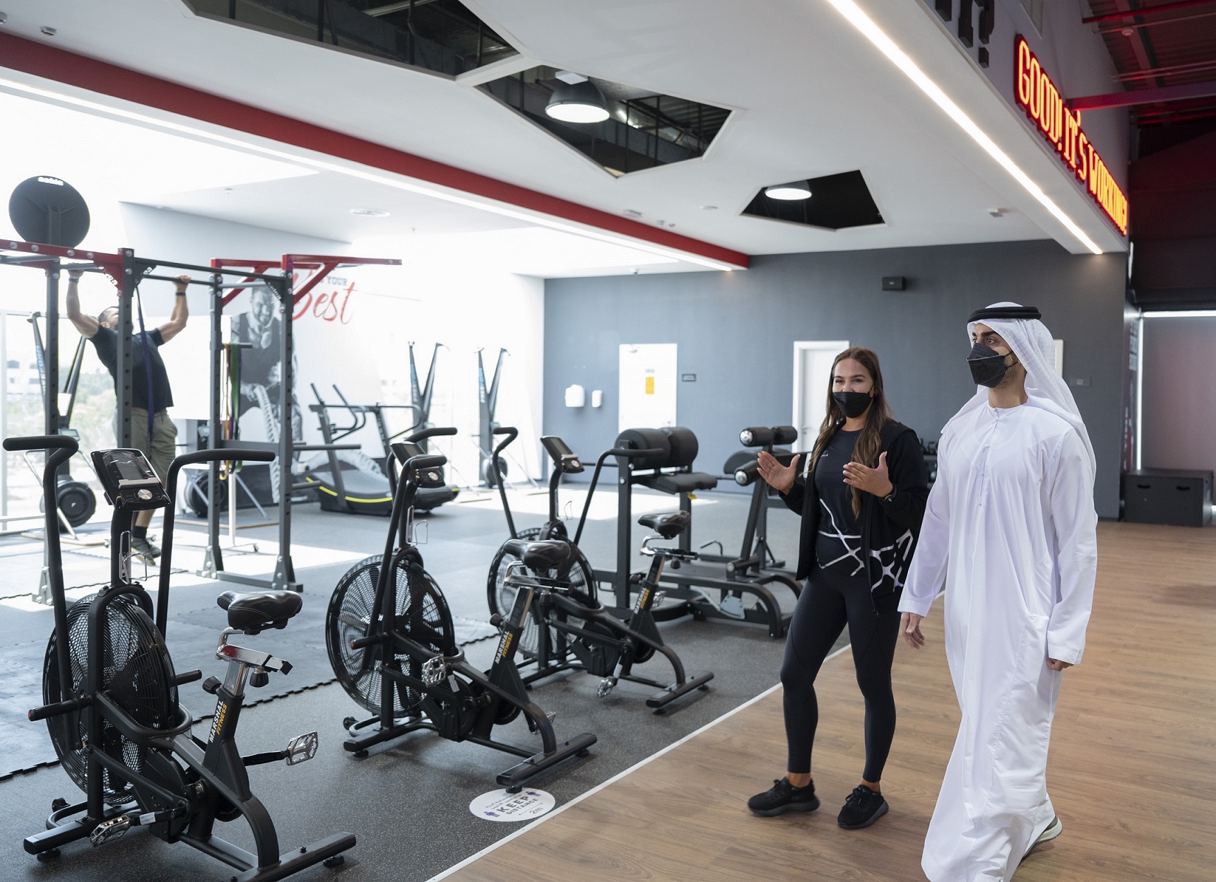 Hamdan bin Mohamed bin Zayed inaugurates largest fitness centre in Abu ...