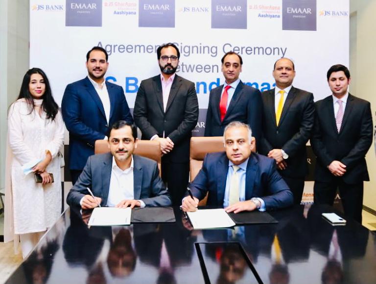 JS Bank signs MoU with Emaar to provide home financing to its customers ...