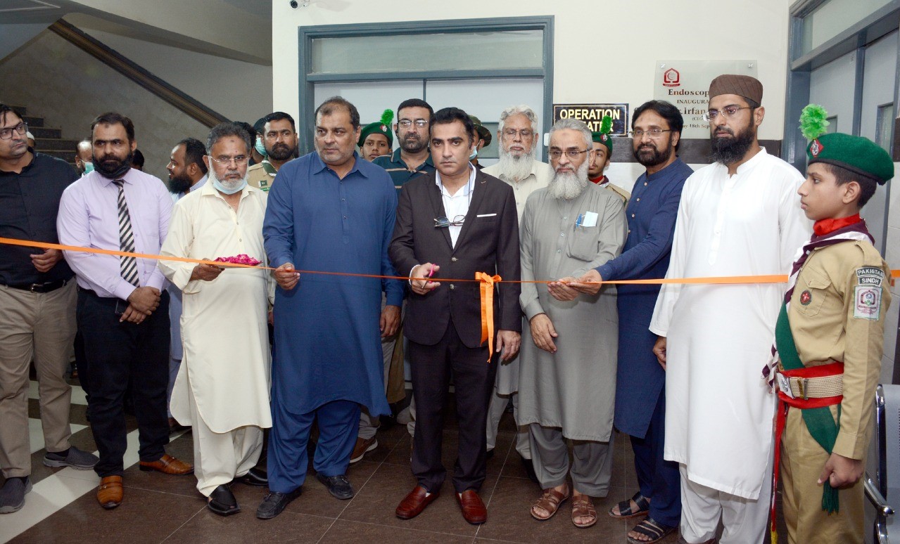 CEO GFS Builders Irfan Wahid inaugurates Endoscopy Unit at SHED ...