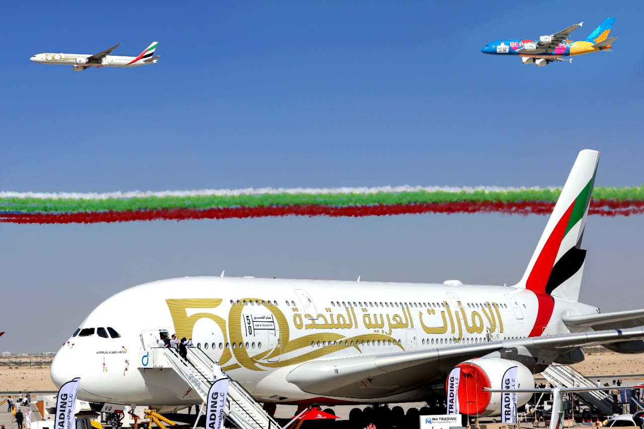 Emirates Boeing 777 and A380, joined by UAE carriers usher in the ...