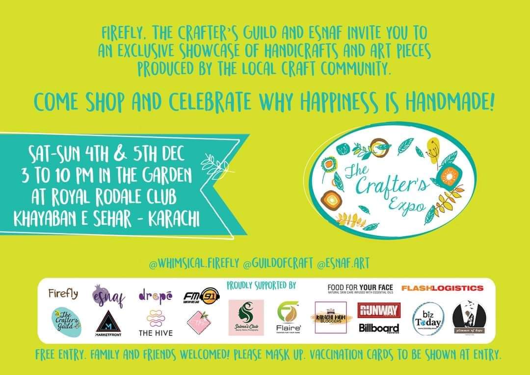 9th Annual Crafter's Expo kickoff on 4th December at Royal Rodale Club ...