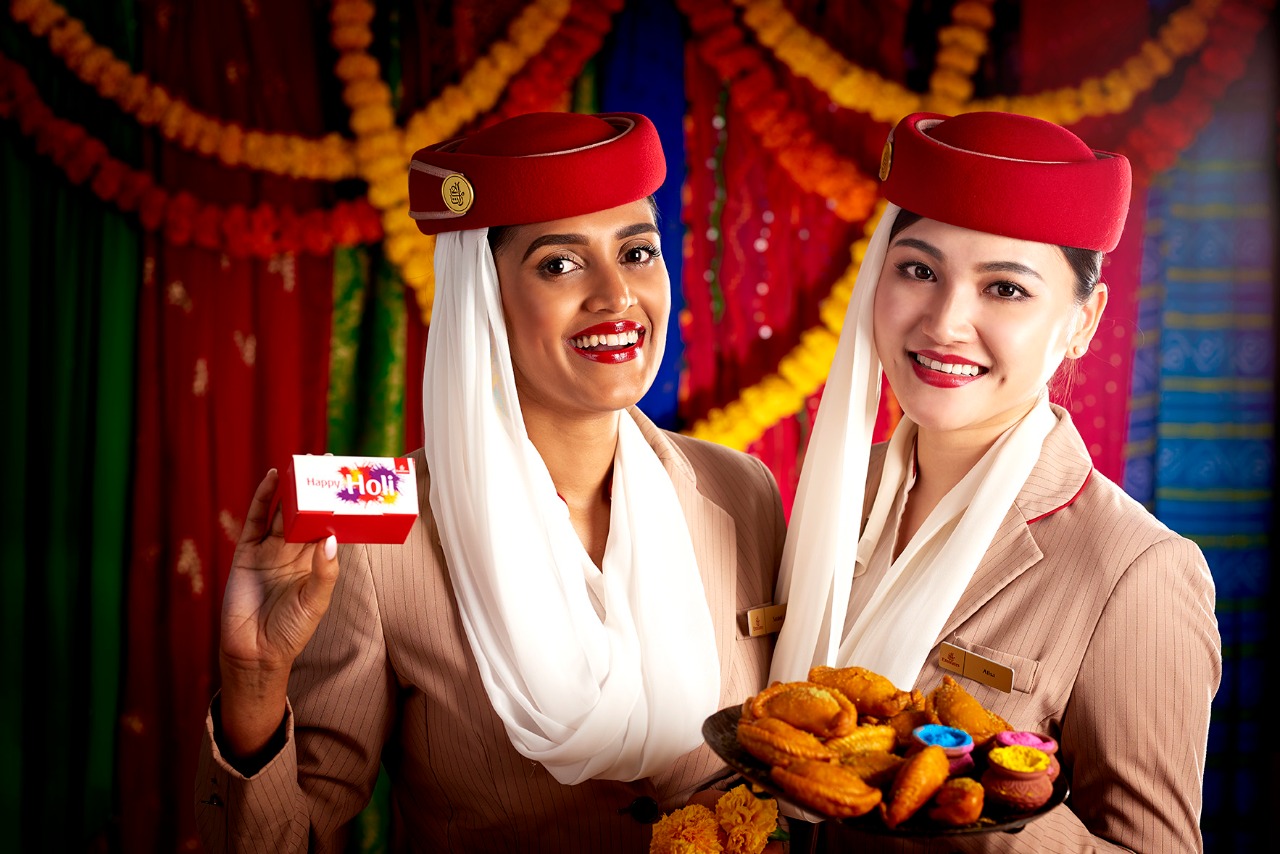 Emirates Airline celebrates Holi with festive onboard treats - Biz Today