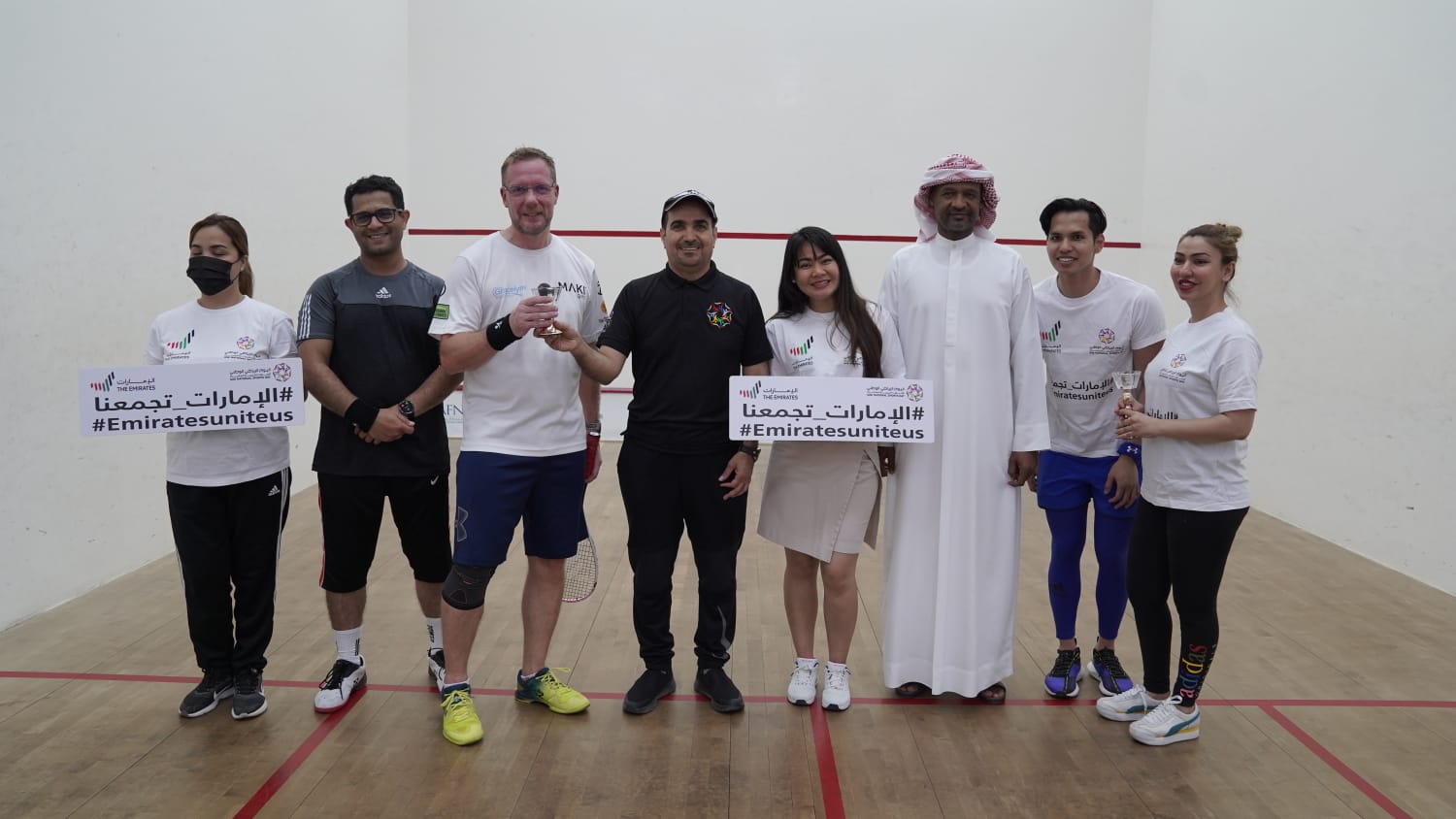 Tennis and Country Club Fujairah celebrates UAE National Sports Day ...