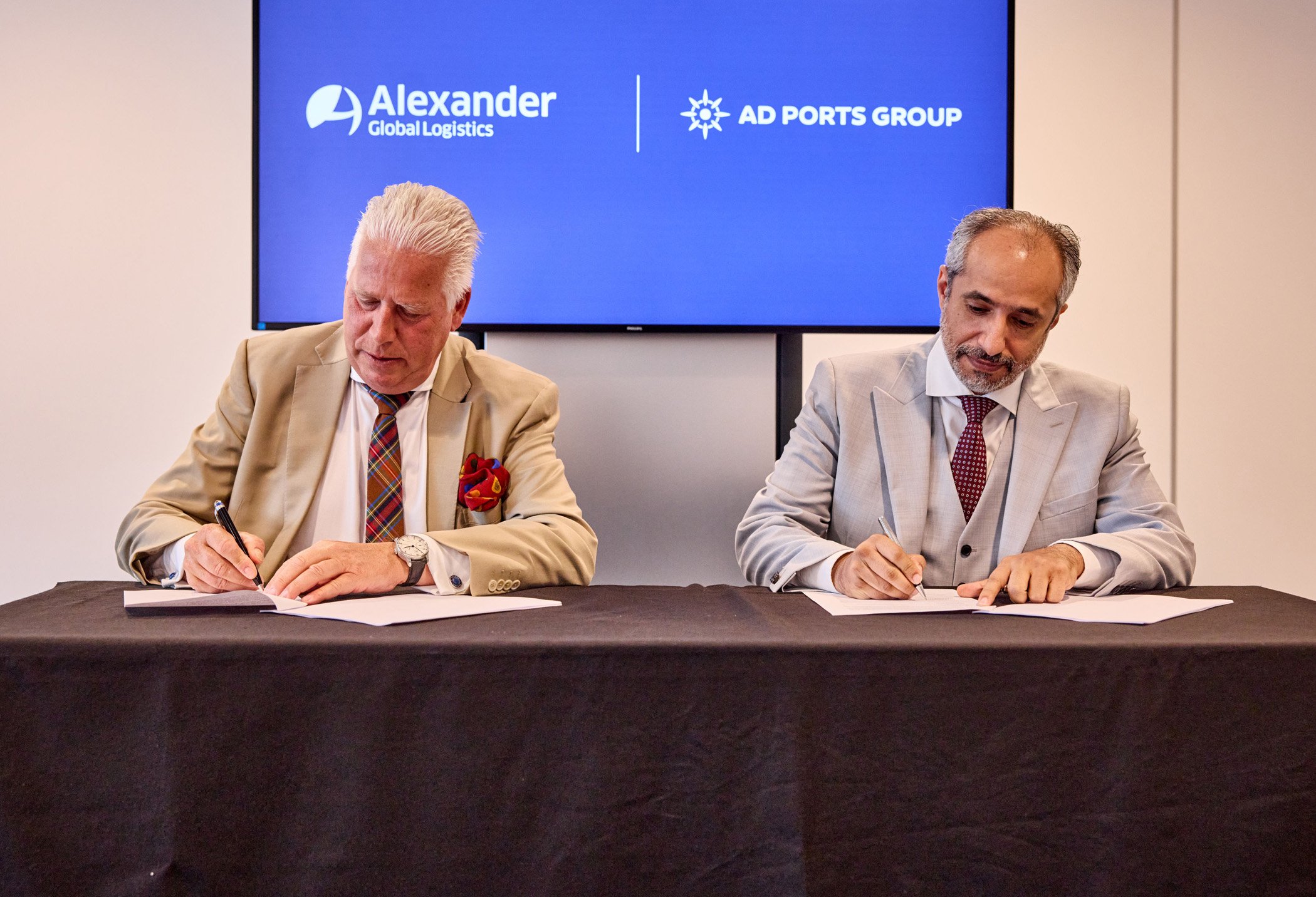AD Ports Group and Alexander Global Logistics GmbH signs agreement ...