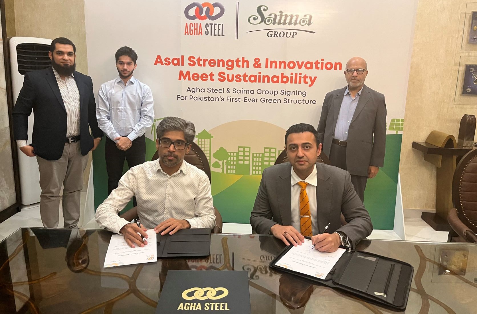 Saima Group join hands with Agha Steel to launch Pakistan first Eco ...