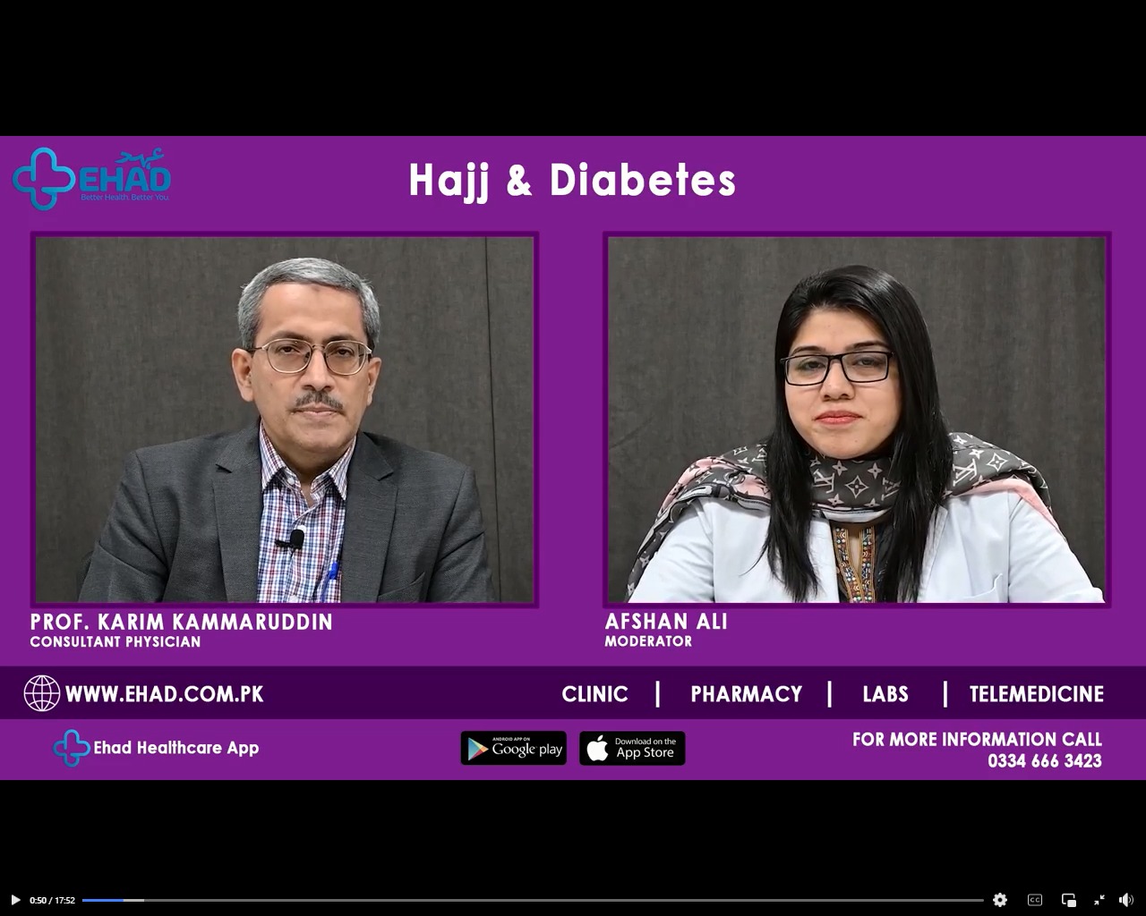 Ehad Healthcare organises webinar on Hajj and Diabetes - Biz Today