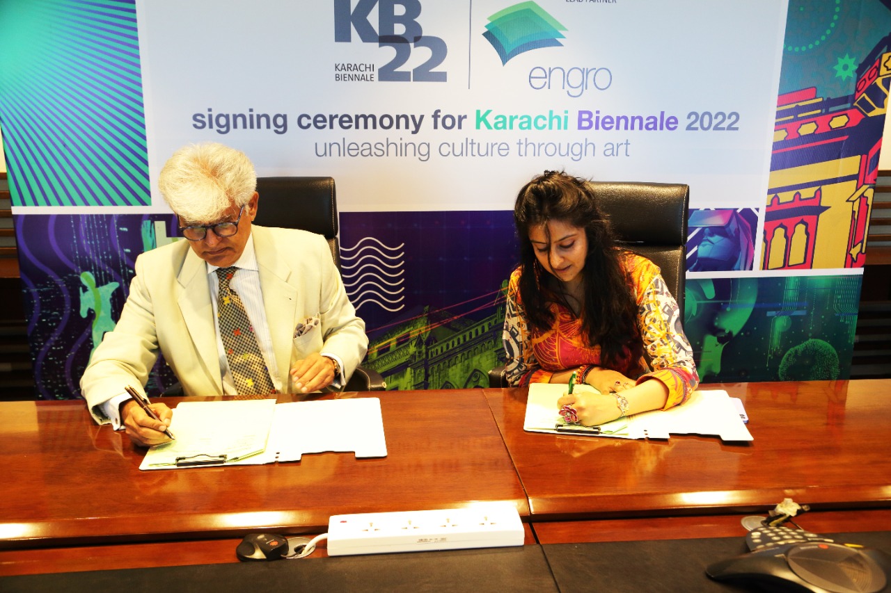 Engro Corporation signs partnership agreement with Karachi Biennale ...
