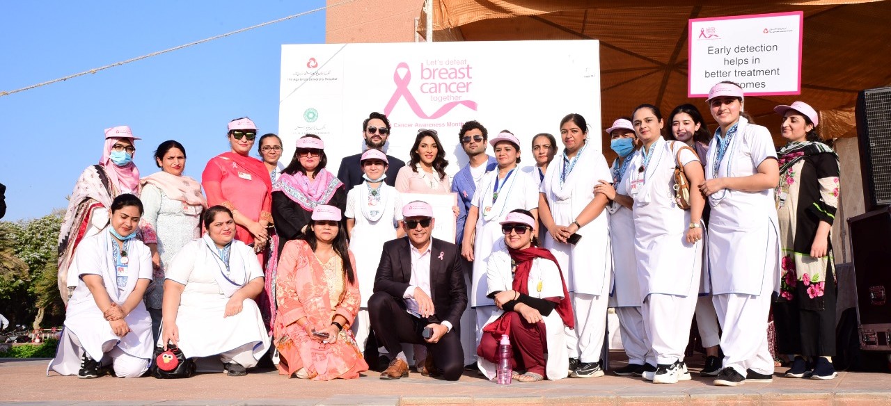 AKUH holds Pink Walk to Raise Breast Cancer Awareness - Biz Today