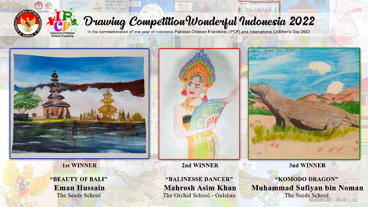 Indonesian Consulate General in Karachi organizes drawing competition ...