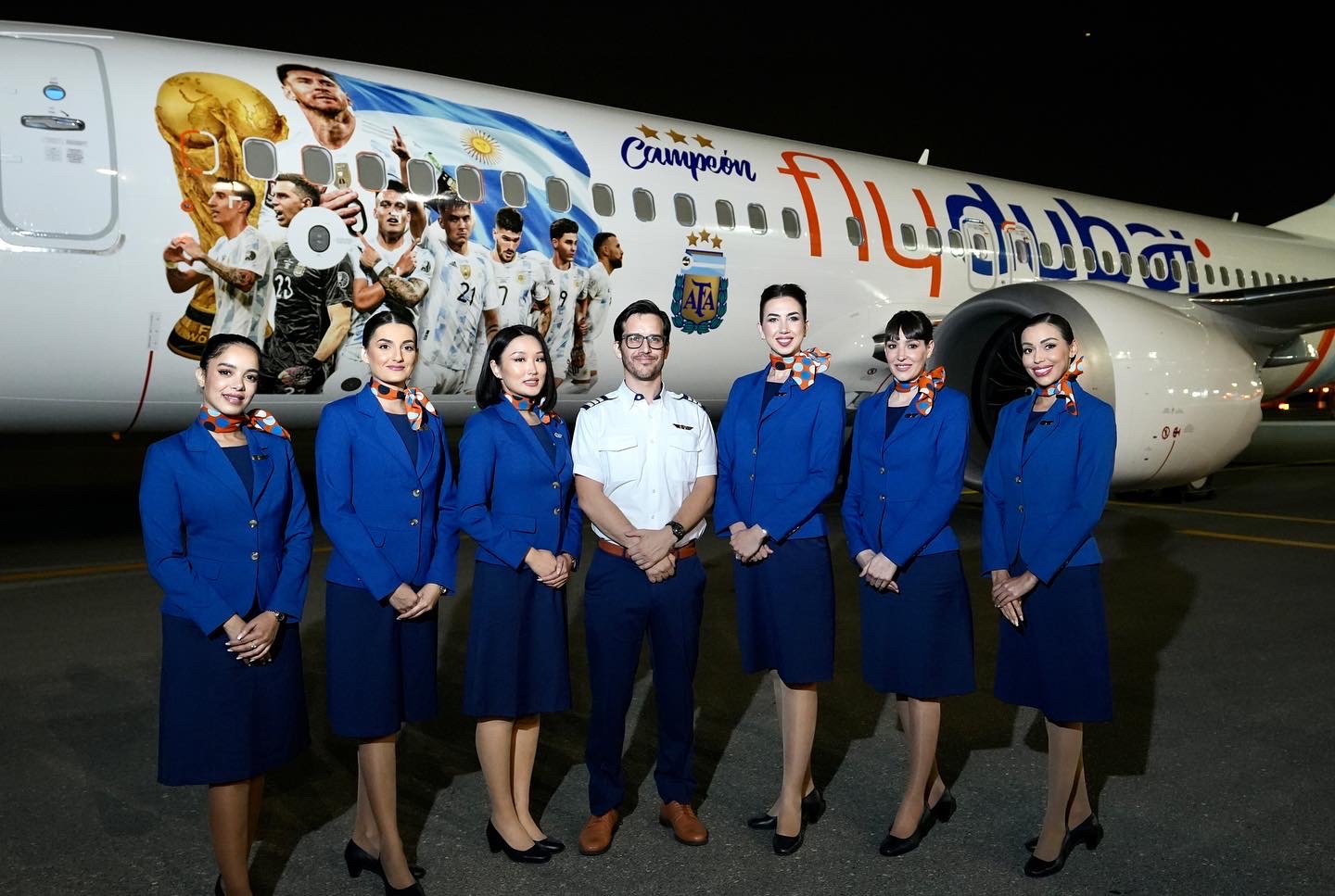flydubai celebrates Argentina national football team’s World Cup ...
