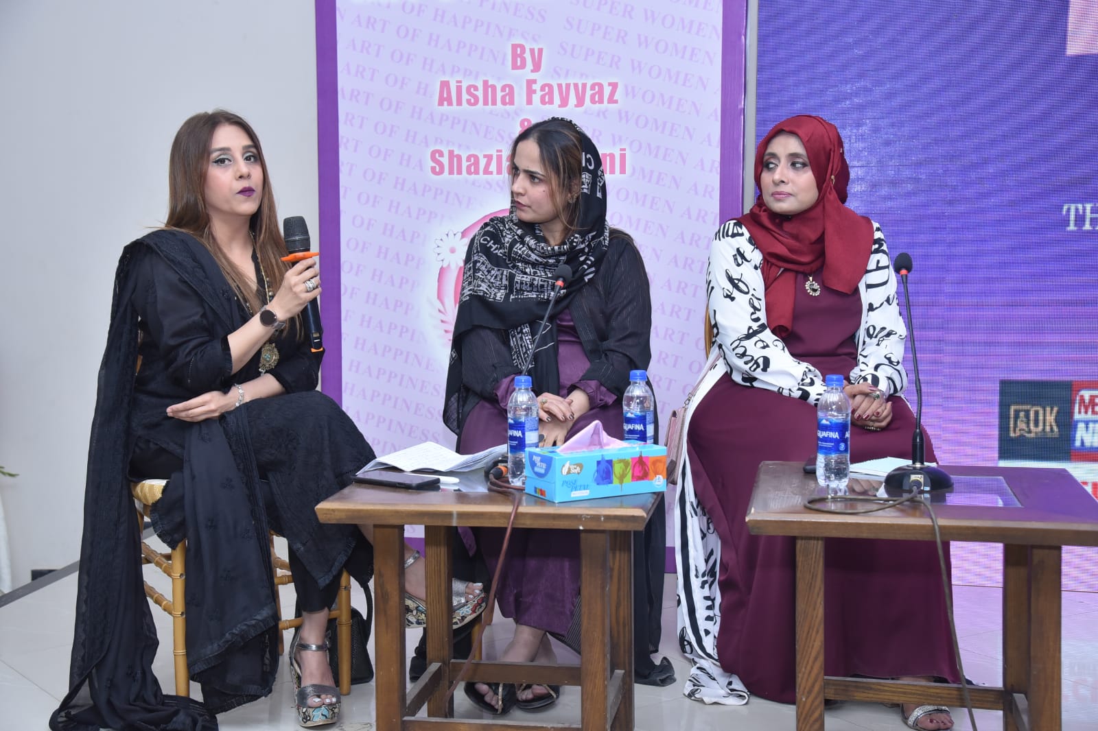 Aisha Fayyaz and Shazia Advani hosts Super Women Art of Happiness - Biz Today