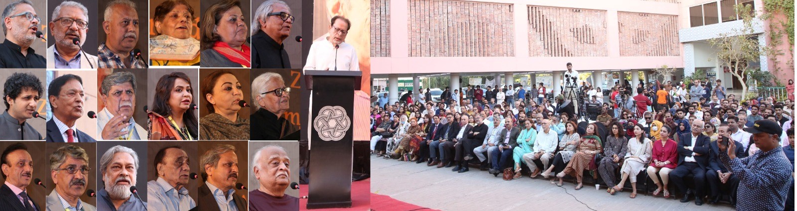 Arts Council paid tribute to Zia Mohiuddin and Amjad Islam Amjad - Biz ...