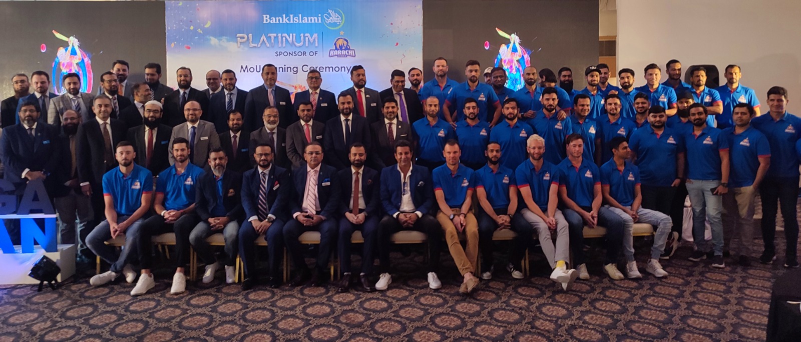 BankIslami signs agreement with Karachi Kings to become their Platinum ...