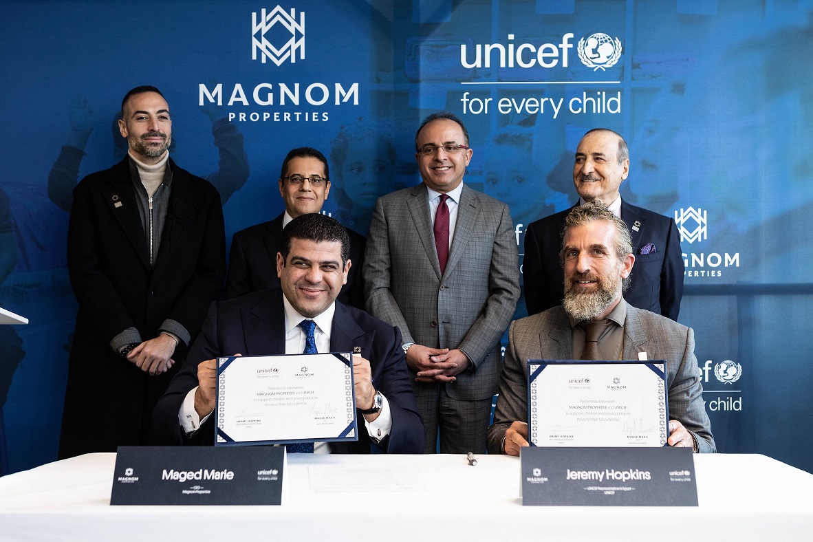 Magnom Properties partners with UNICEF to digitally empower Egypt’s ...