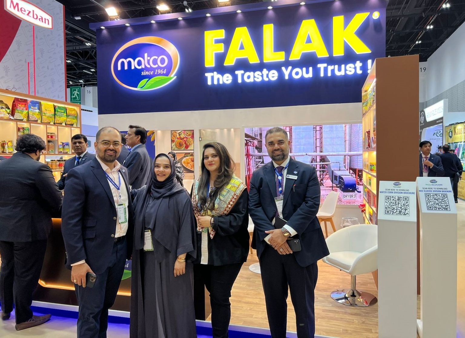 Matco Foods Limited showcases flagship brand "Falak" at Gulfood 2023 ...