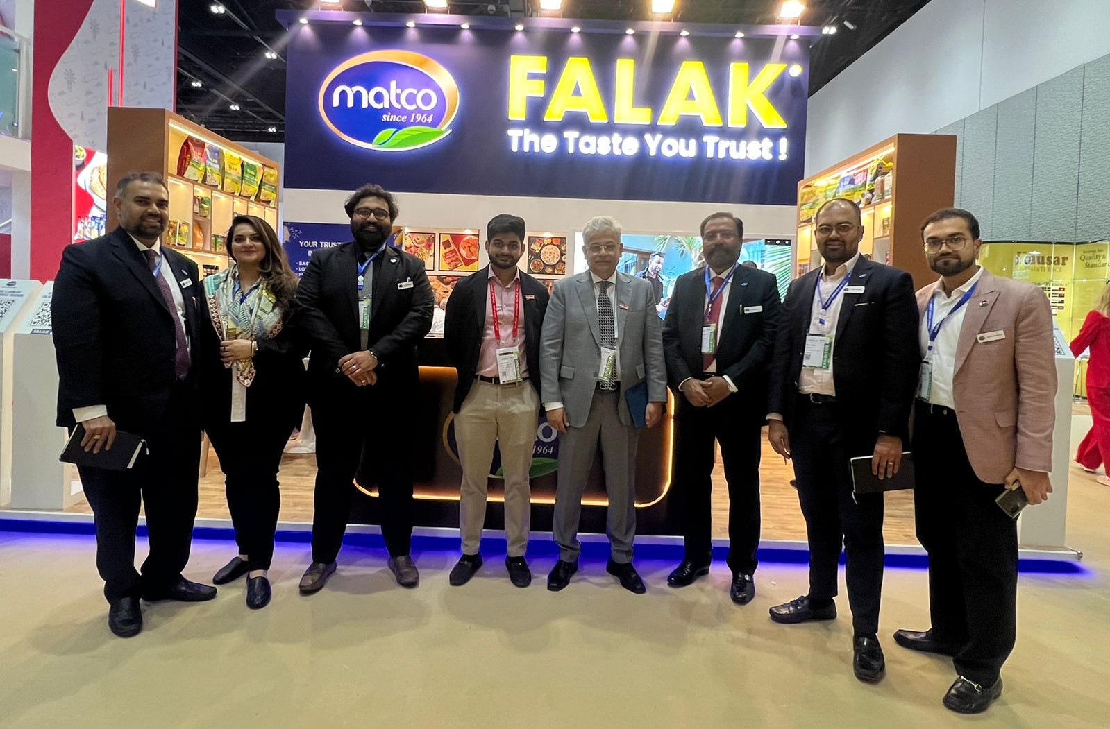 Matco Foods Limited showcases flagship brand "Falak" at Gulfood 2023 - Biz Today