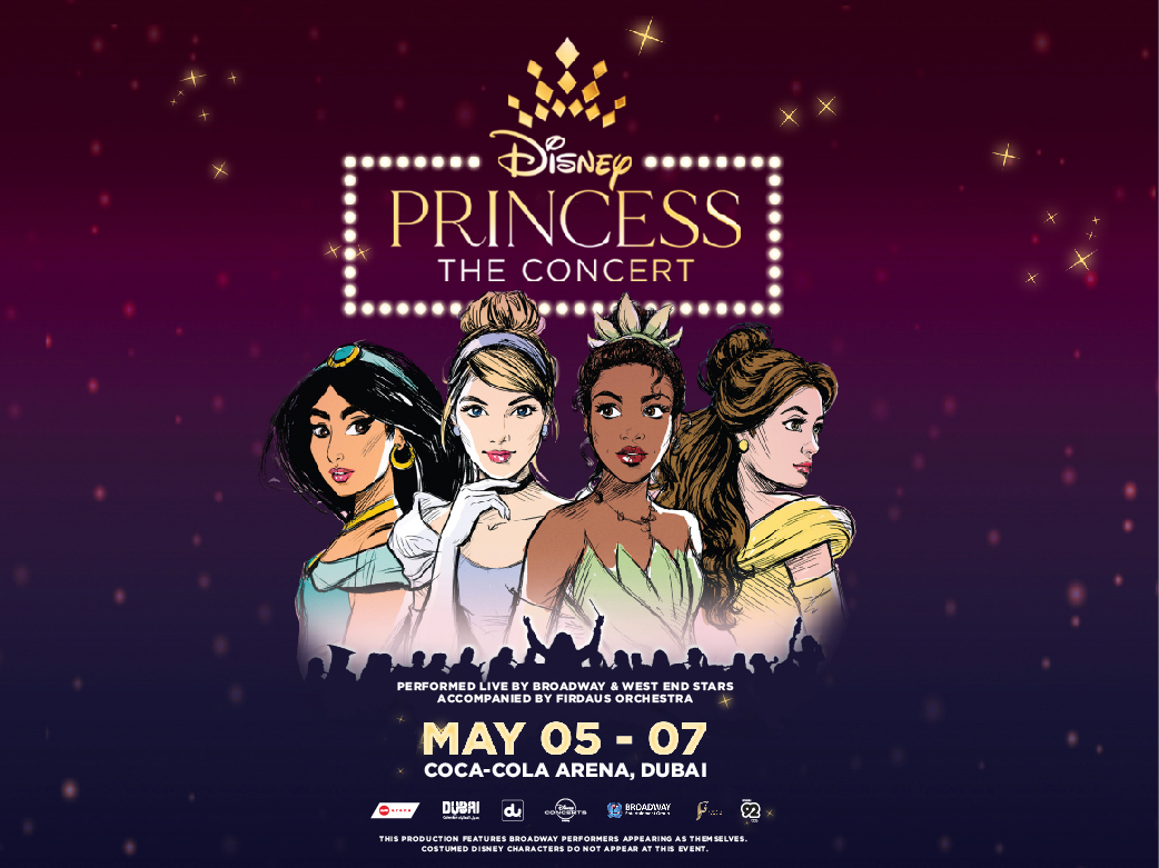 Disney Princess - The Concert comes to Coca-Cola Arena Dubai on May 5 ...
