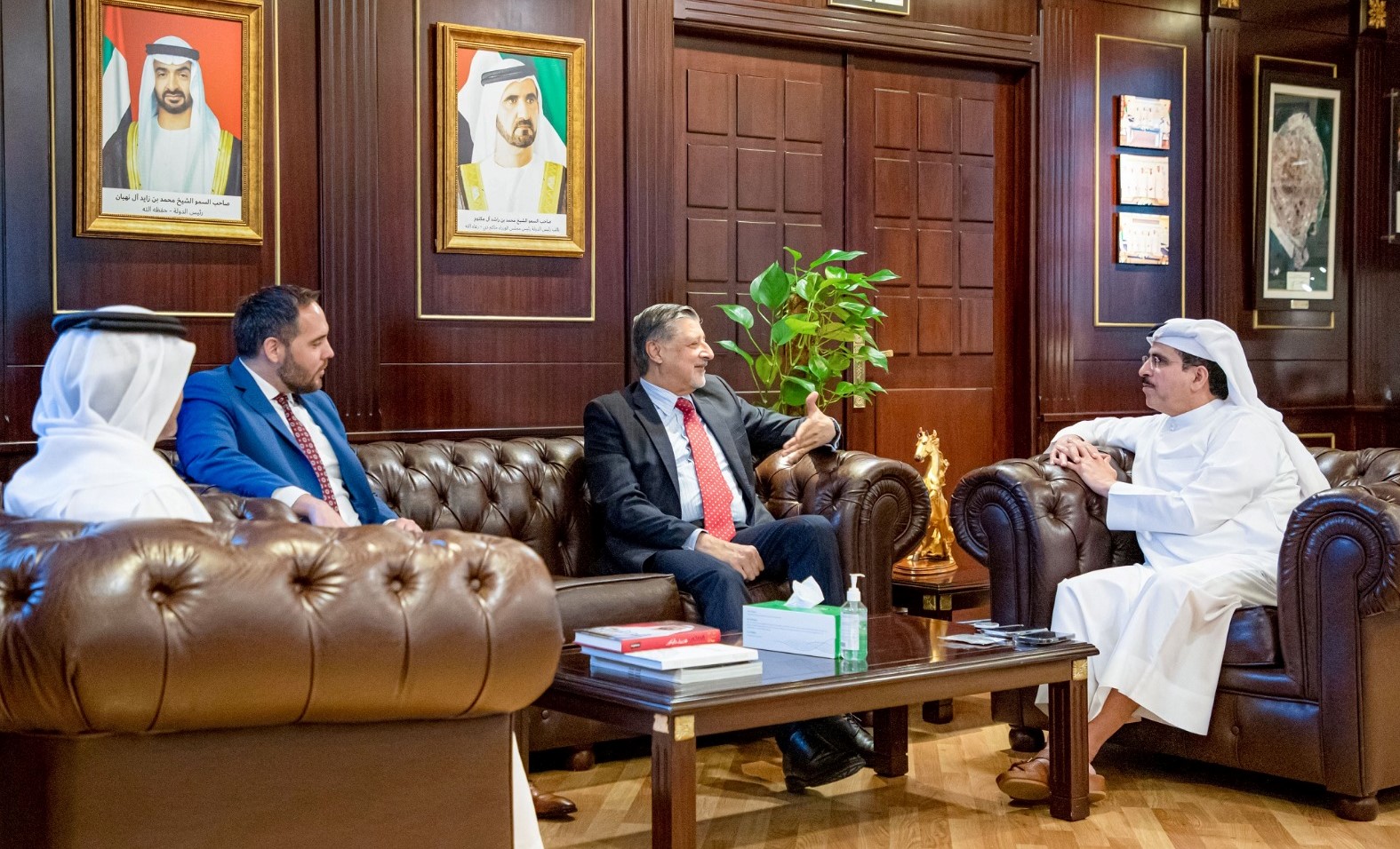 HE Saeed Al Tayer receives CEO of COP28 - Biz Today