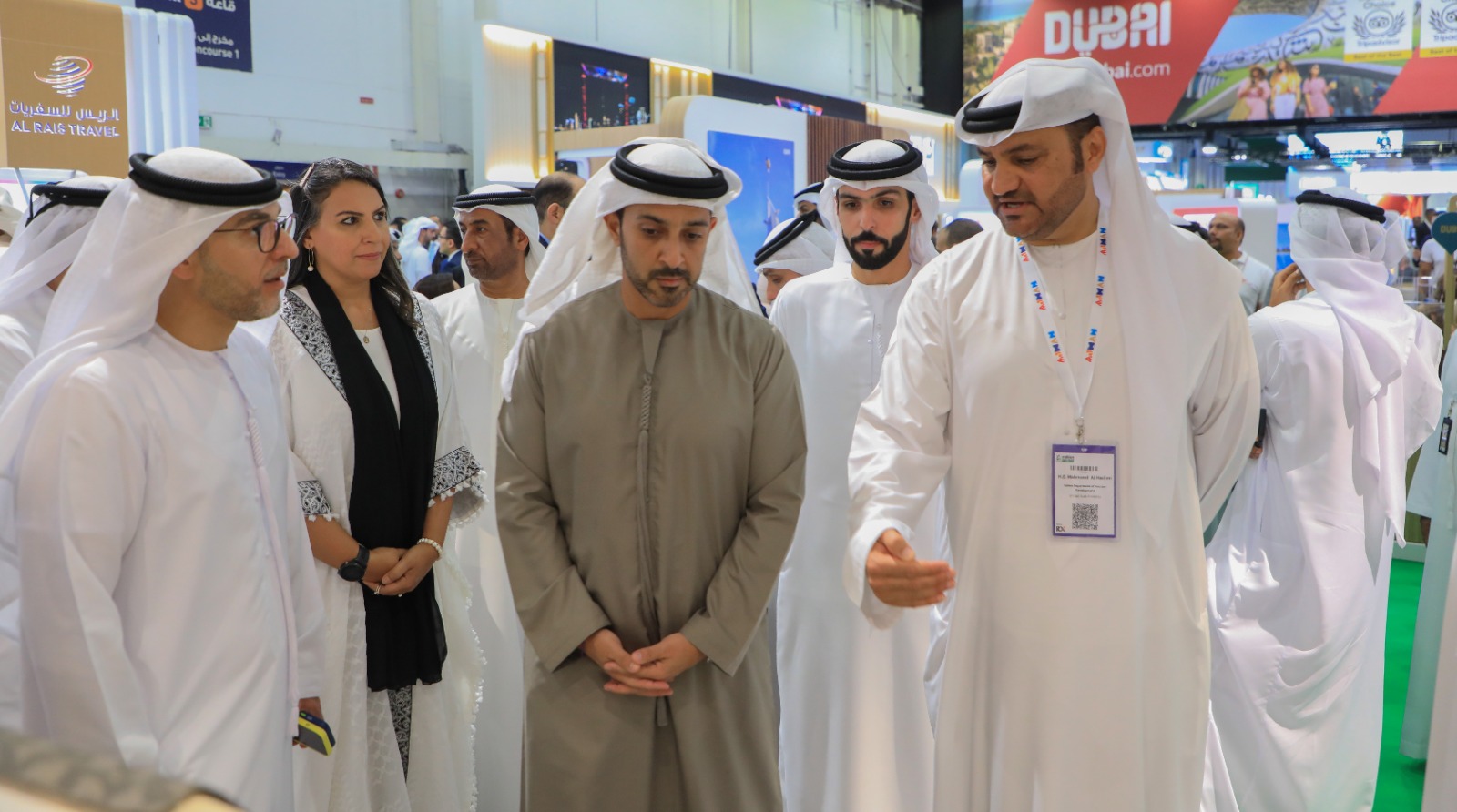 Sheikh AbdulAziz Bin Humaid Al Nuaimi Visits Ajman Tourism Platform at ...