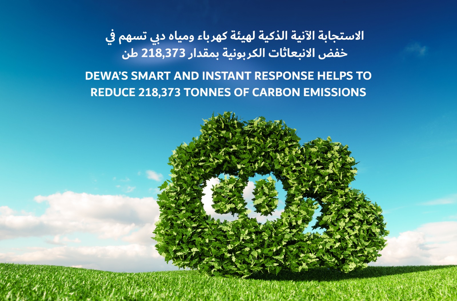 DEWA’s smart and instant response helps to reduce 218,373 tonnes of ...