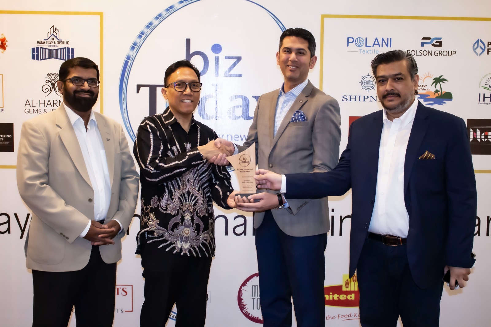 Nadia Café declared as Most Innovative Café at Biz Today International ...