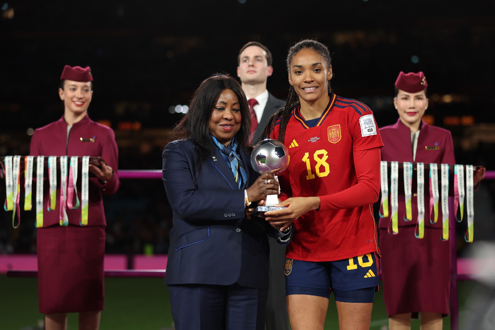 Qatar Airways Commemorates Collaboration with FIFA at the FIFA Women's ...