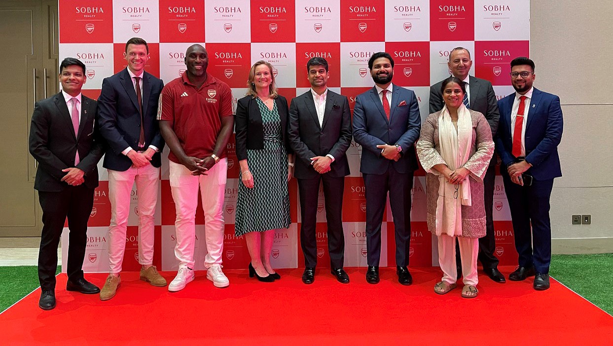 Sobha Realty & Arsenal announce new multi-year partnership - Biz Today