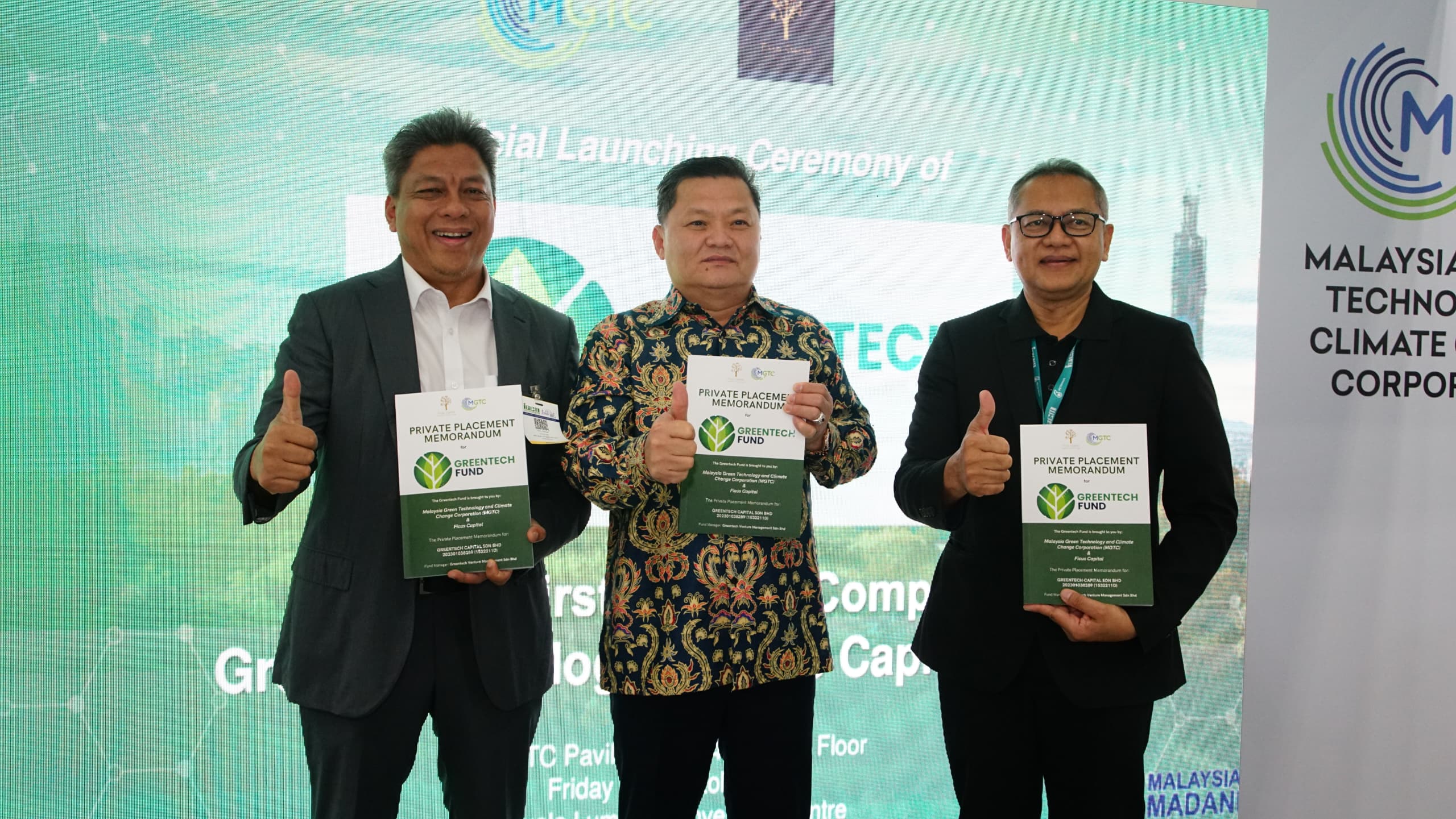 MGTC announces World's First Shariah-compliant Green Venture Capital Fund with Ficus Capital ...