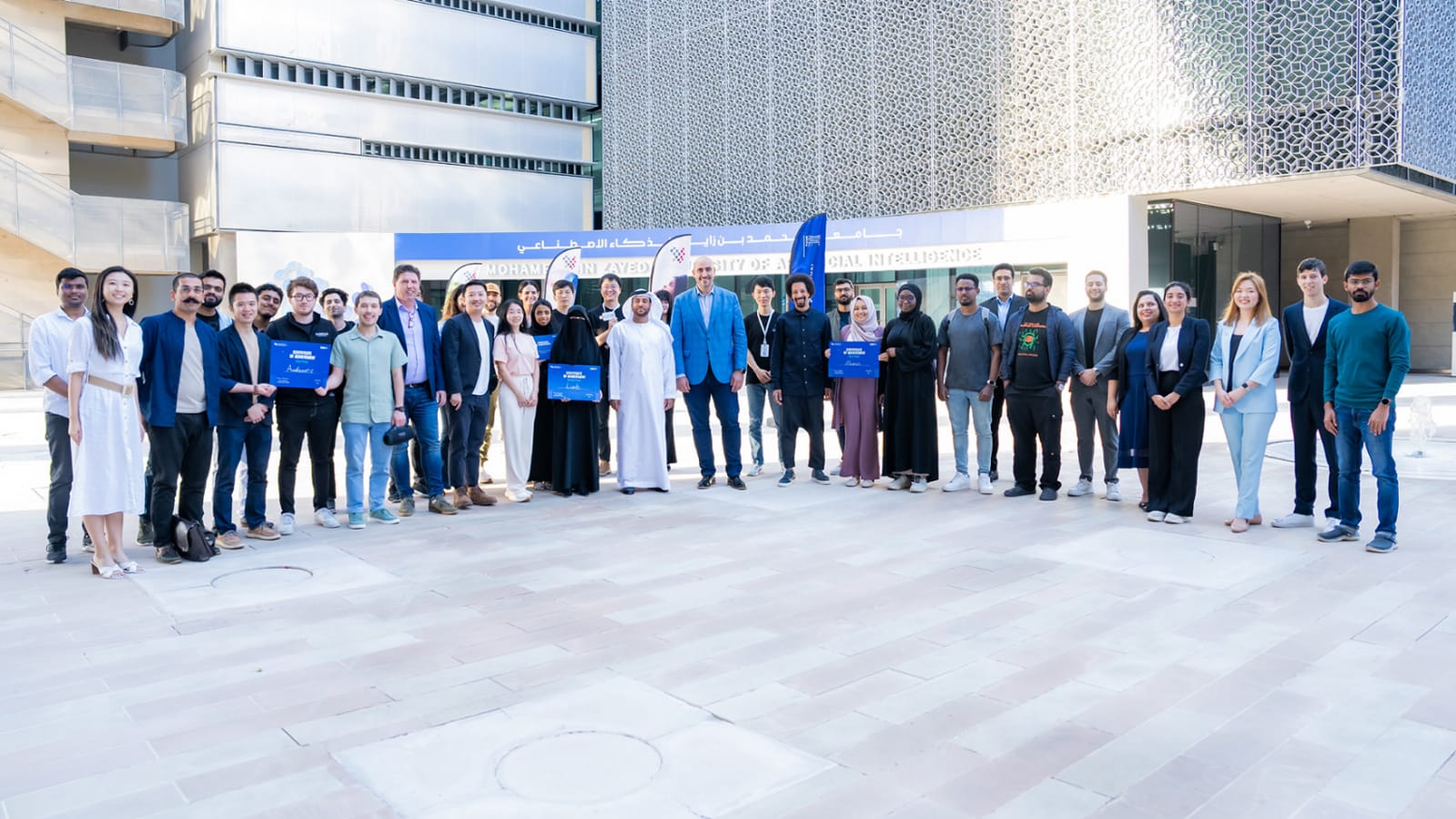Participants pitch AI startup ideas after success of new MBZUAI ...