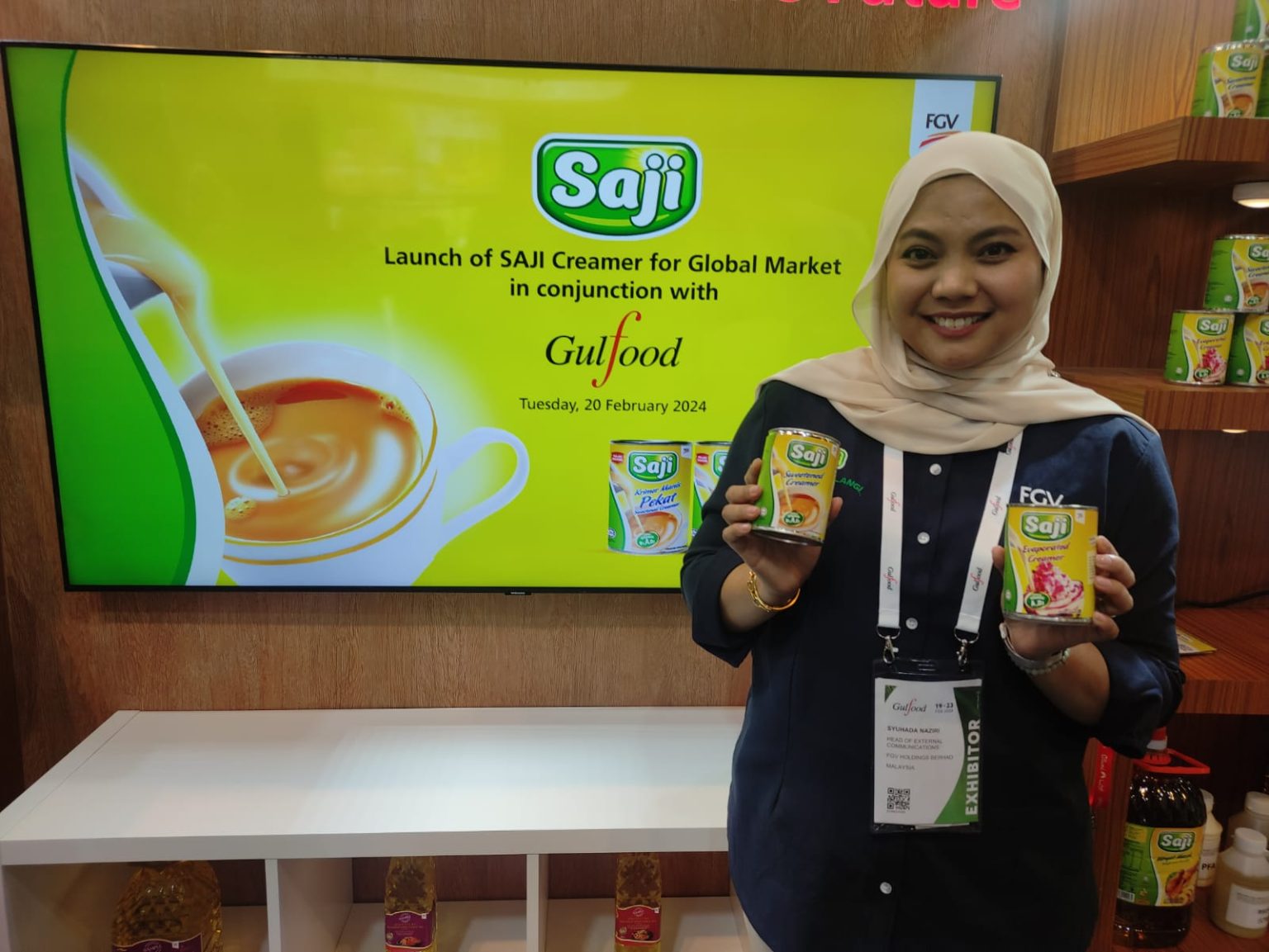 FGV Sweetens the MENA market with Launch of SAJI Creamers Gulfood Dubai 2024 - Biz Today
