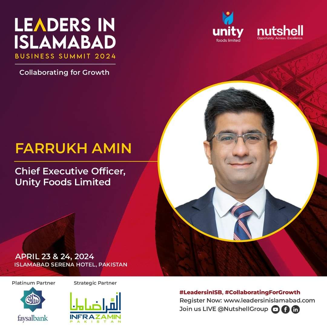 Mr. Farrukh Amin Godil to address at the LEADERS IN ISLAMABAD BUSINESS ...