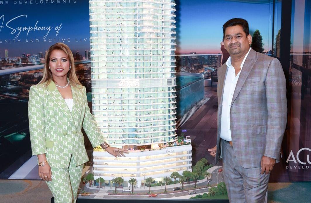Acube Developments Unveils ‘Electra’ tower in Jumeirah Village Circle ...