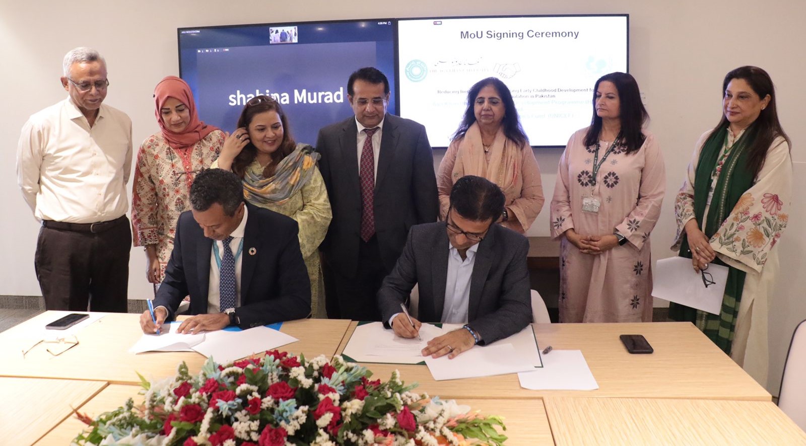 Aga Khan University’s Human Development Programme signs MoU with UNICEF ...
